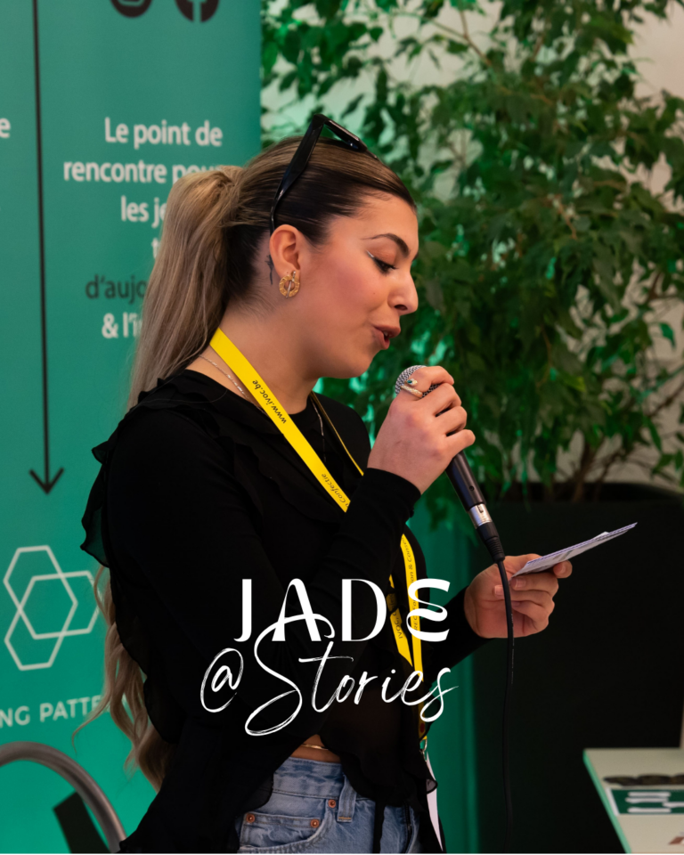 Meet Jade & lees hoe ze haar twee passies wil combineren – youngpatterns.be
